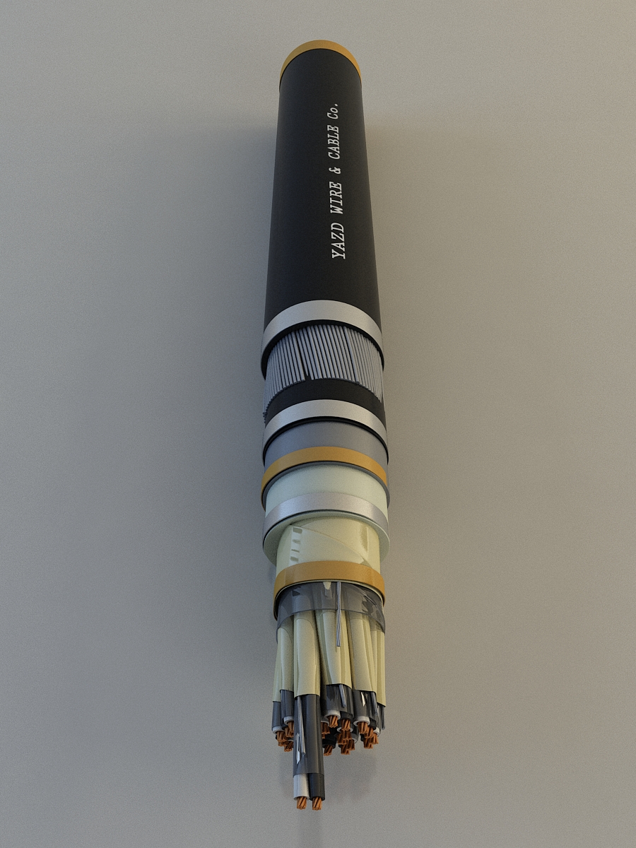 Lead sheathed & Armored-Individual & overall screen cables