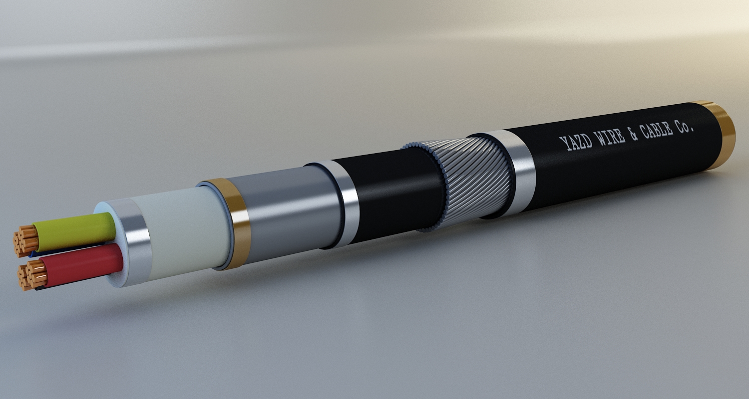 Lead sheathed and armored cables