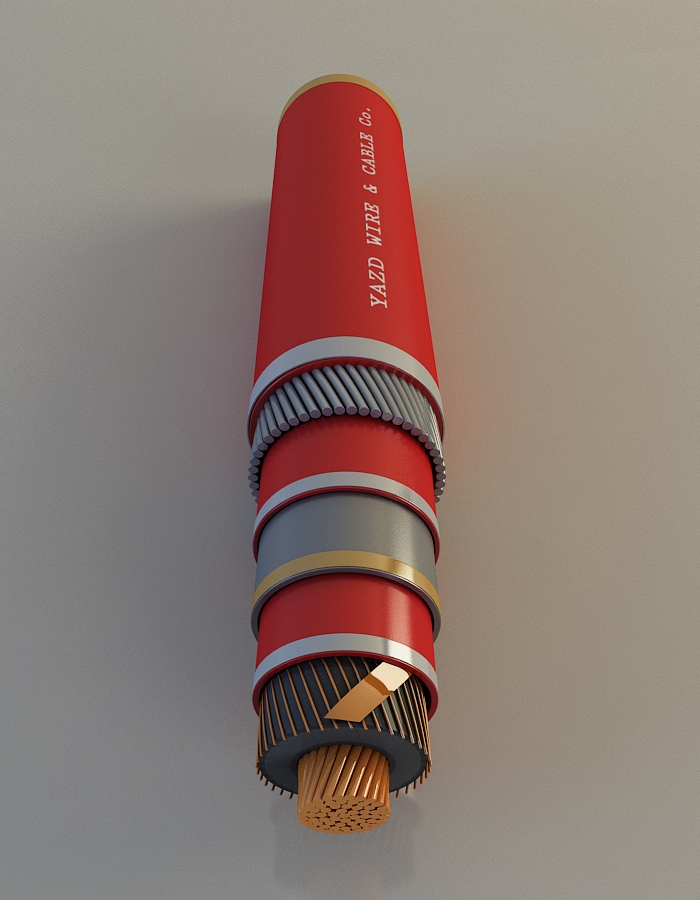 Lead sheathed and armored cables